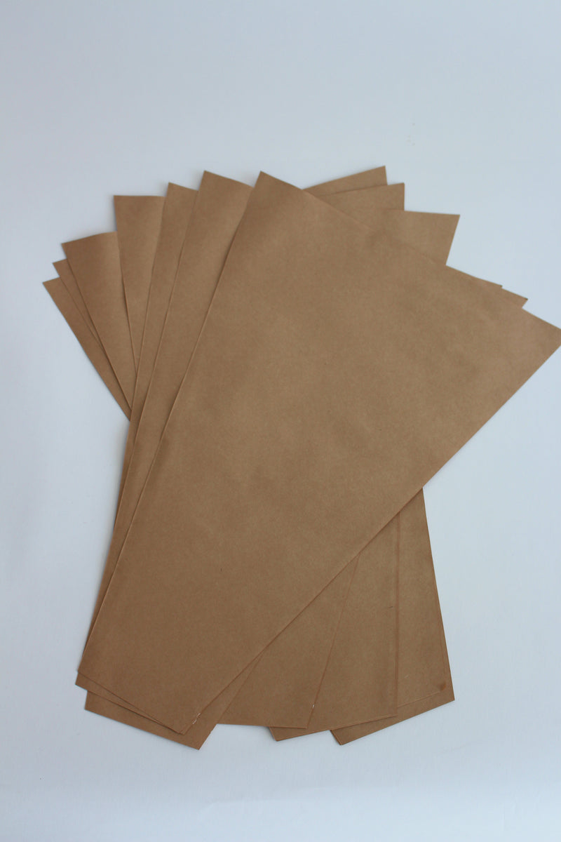 Natural Kraft Paper Sleeves PK50 (Unit 1 + 20) – Griff Trading