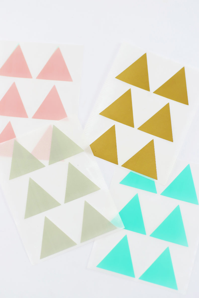 IMPERFECT: Sticker in Triangles (unit 3) – Griff Trading