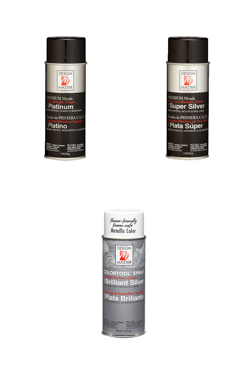 Design Master Silver Spray Paint (unit 1) – Griff Trading